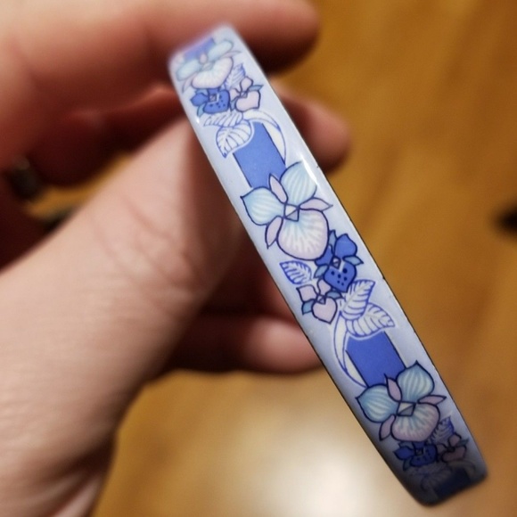 MICHAELA FREY | Jewelry | Michaela Frey Handmade Blue Flower Enamel ...